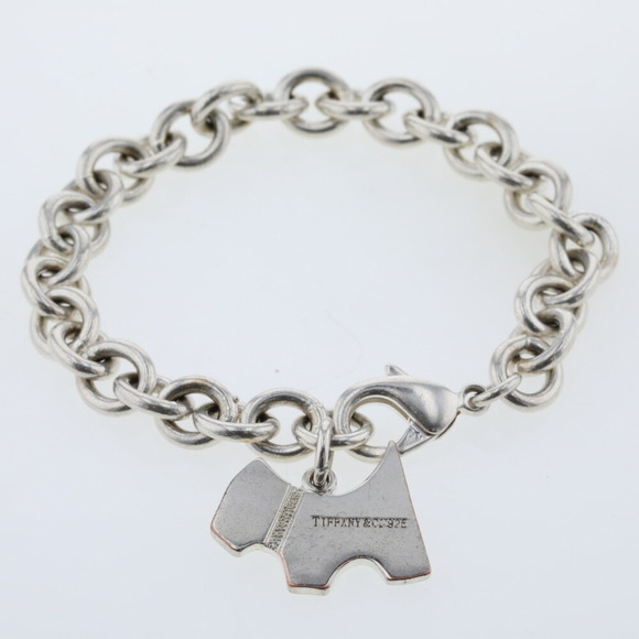 Tiffany & Co. | Jewelry | Tiffany Bracelet Terrier Dog Silver 925 ...